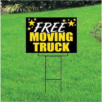 Free Moving Truck Self Storage Sign - Celebration - Signquick