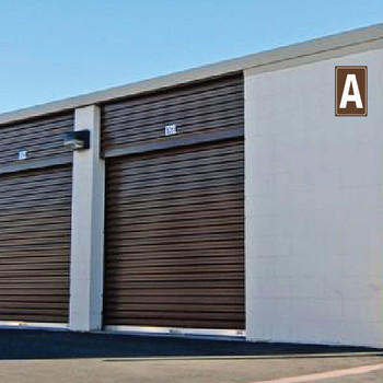 Self Storage Building Number Plaques - 11" x 17" - Signquick