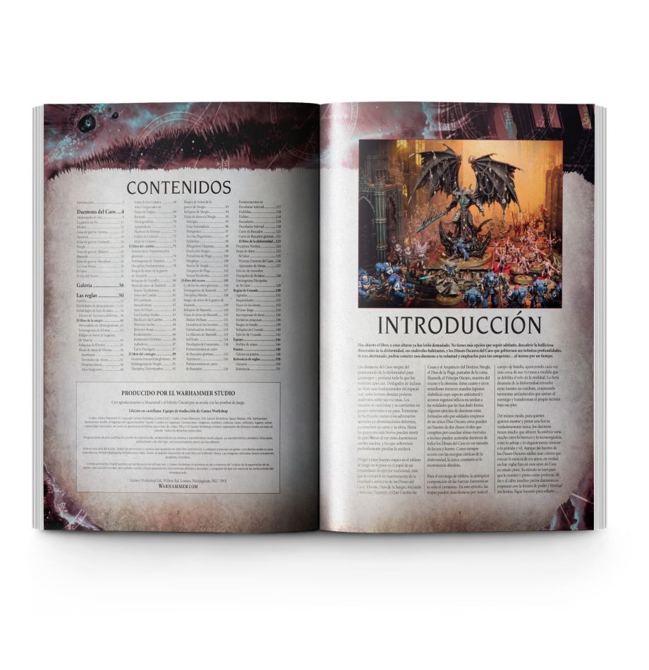 CODEX: CHAOS DAEMONS (SPANISH)
