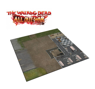 TWD Deluxe Mat - Prison Grounds