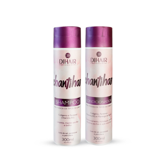 Dihair Professional Chantihair Kit Shampoo and Conditioner 2x10.1 fl oz ...