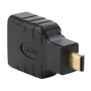 HDMI® Micro Connector Male to HDMI® Female Adapter (H-HD7703) - AVTECK