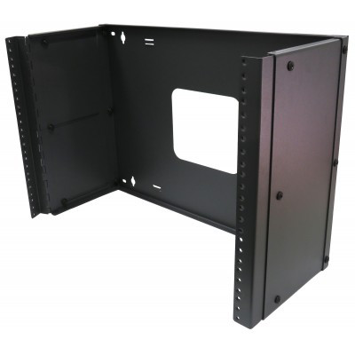 Compact 8U Wall Mount Network Rack for Efficient Setup