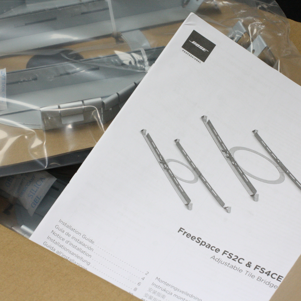 Bose FS2C Speaker Tile Bridges 6-Pack - Overview