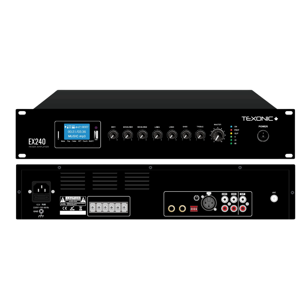 240W Amplifier: Perfect for Large Venue Sound | Canada