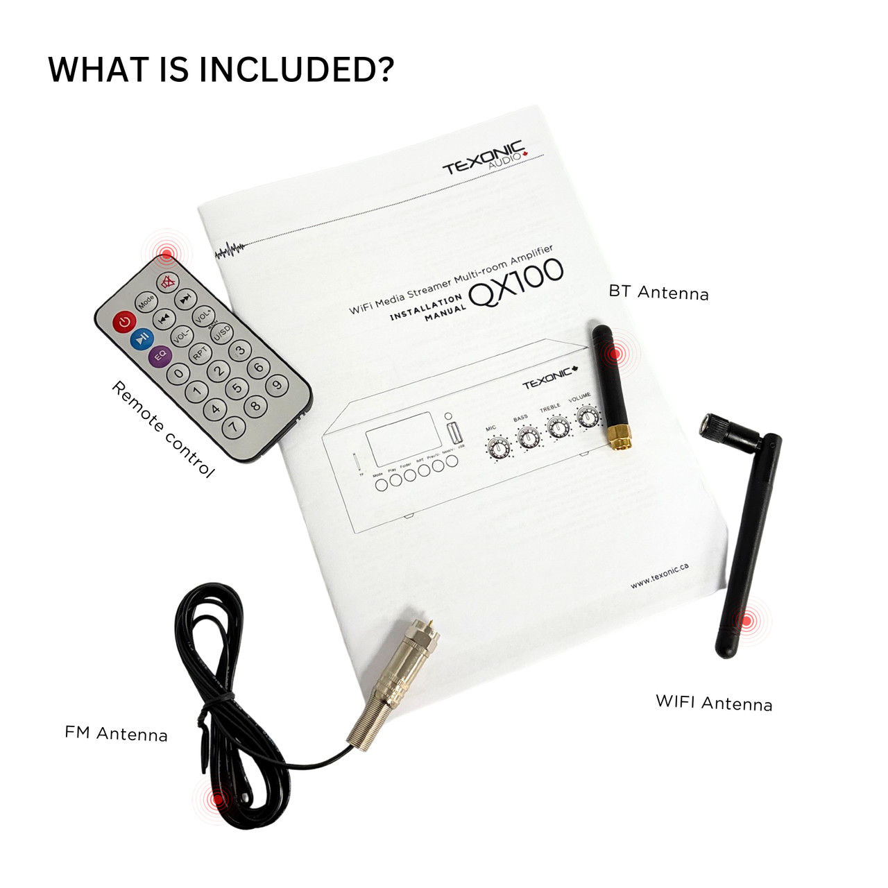 Premium Wi-Fi Audio Kit for Offices & Retail