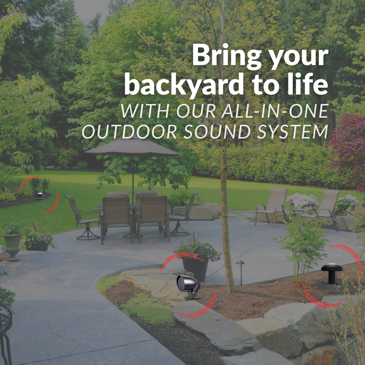 Affordable Landscape Audio Kit for Outdoor Bliss