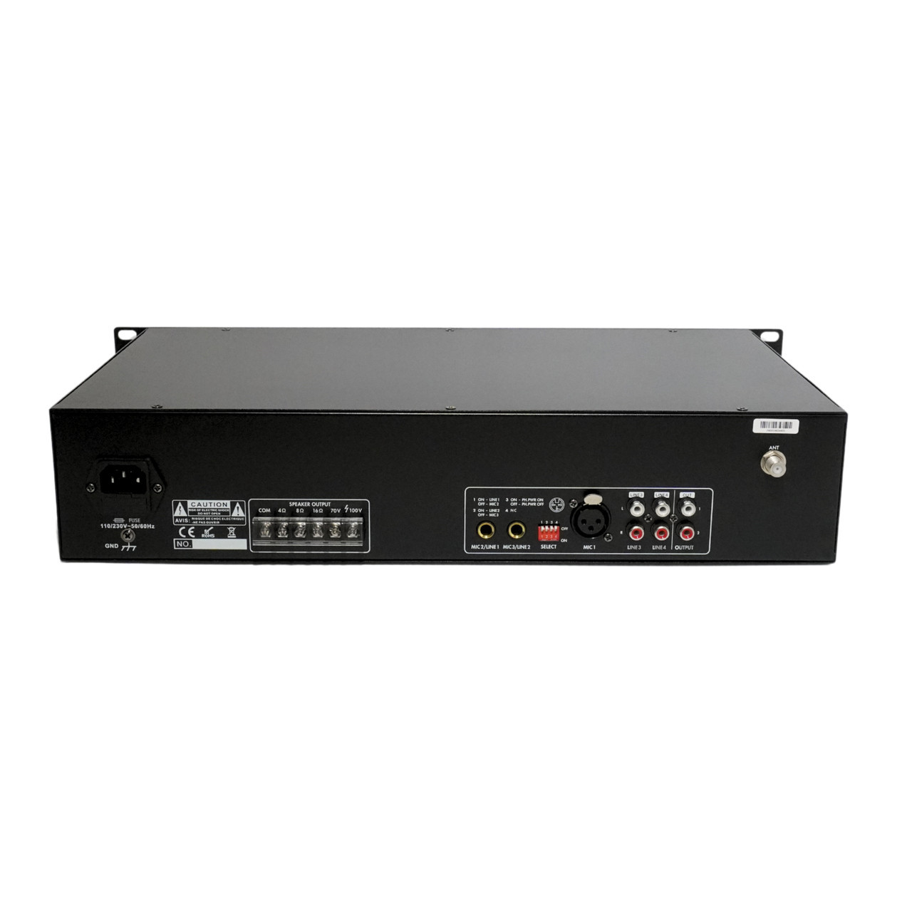 6-Horn PA System with Bluetooth Amp & Paging Microphone