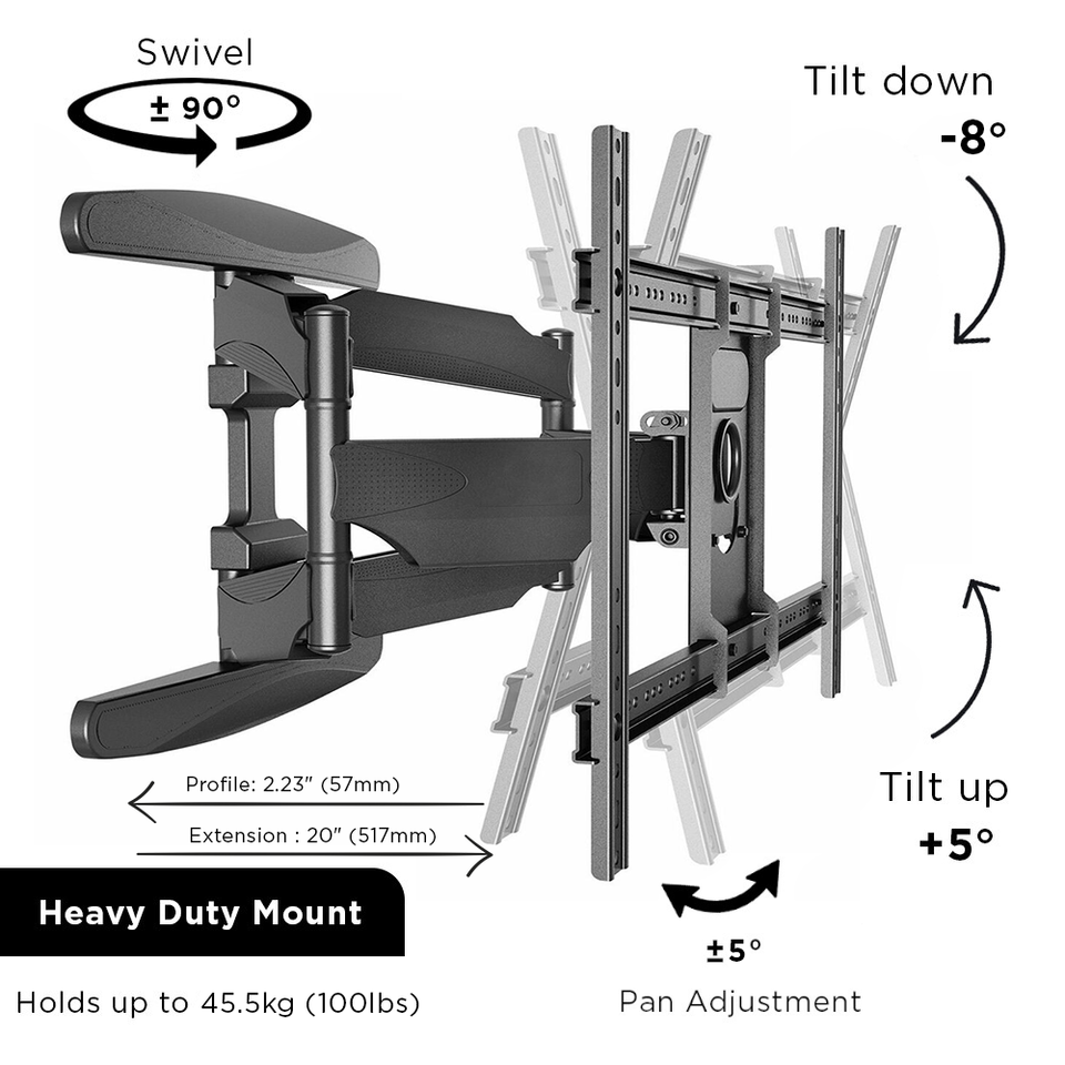 TV Brackets - TV Mounts & Brackets for All Screen Sizes
