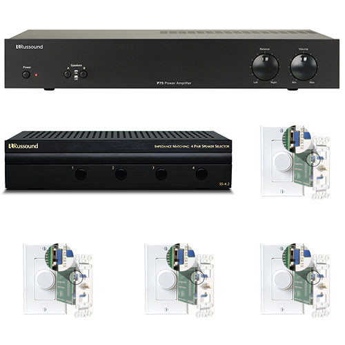 Russound Four Zone Home Audio System