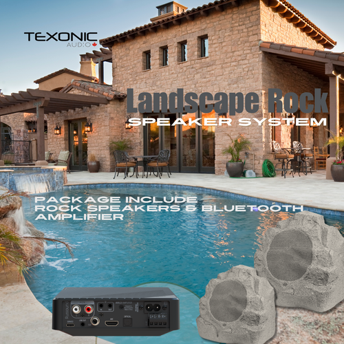 Premium Outdoor Landscape Speaker System