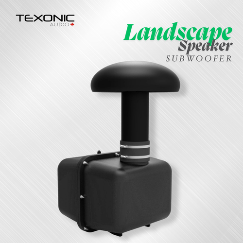 Weatherproof In-Ground Subwoofer with Deep Bass