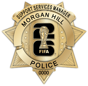 Morgan Hill Police Department - The Winger - Gold