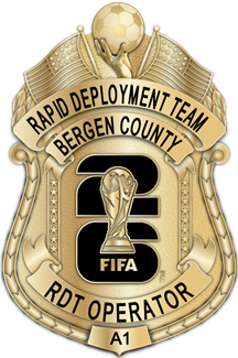 Bergen County Rapid Deployment Team - The Iconic - 4 Panel Gold