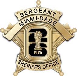 Miami-Dade Sheriff's Office - The Sweeper - Gold