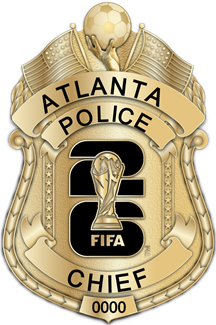 Atlanta Police - The Iconic - 4 Panel Gold