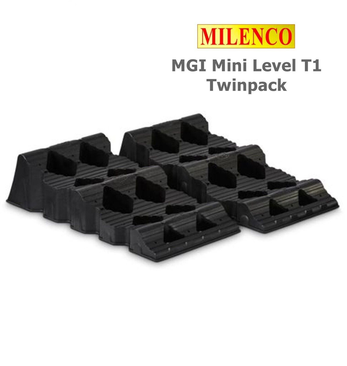 Milenco MGI T1 Mini Levels - Pair - OBI Camping & Leisure