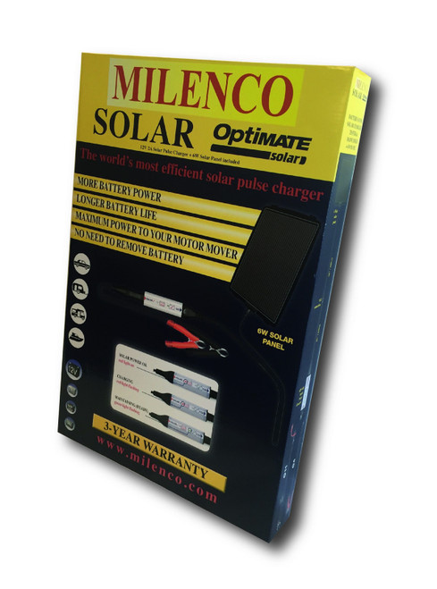 Milenco Solar by Optimate - Multi Step Smart Charger/ Maintainer - OBI ...