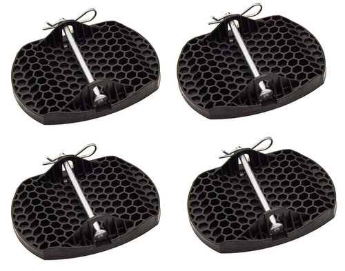 4x Heavy Duty Caravan Corner Steady Pads - UK Made from Recycled ...