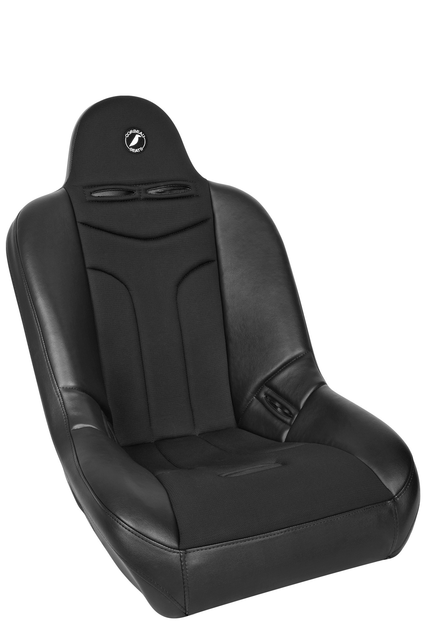 Baja JP Seat in Black Vinyl/ Black Cloth (each)