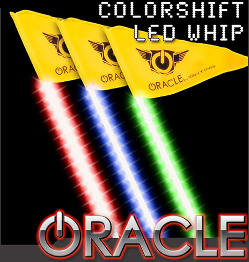 LED Whip | 9 Colors | Flag Whip | 6 FT