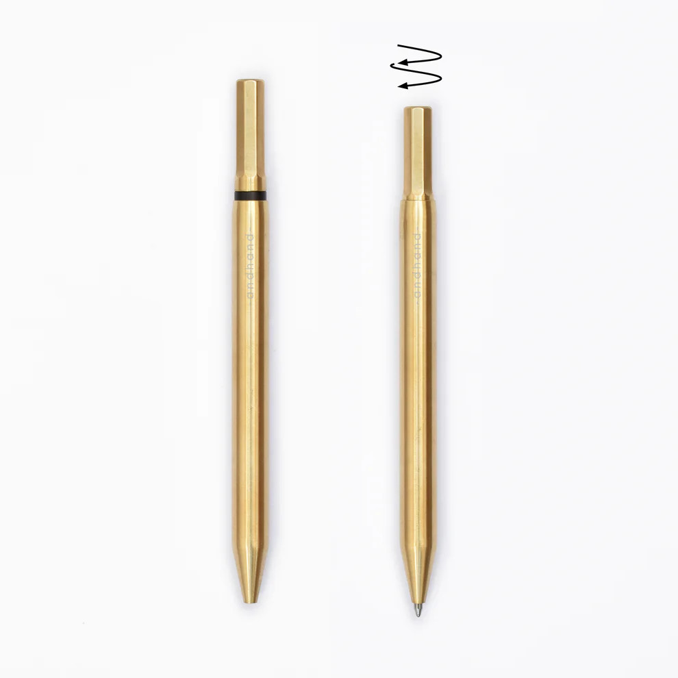 Method - Ballpoint - Brass - STYLUS FINE PENS