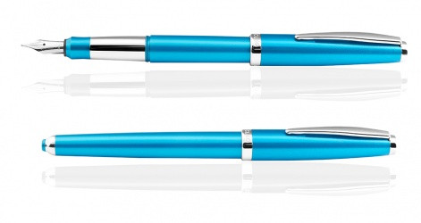 COLOUR - FOUNTAIN PEN - BLUE - STYLUS FINE PENS