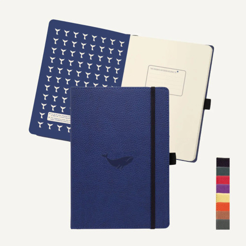 Whale - Lined - A6 - STYLUS FINE PENS