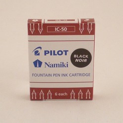 Pilot Black Fountain Pen Ink Cartridges