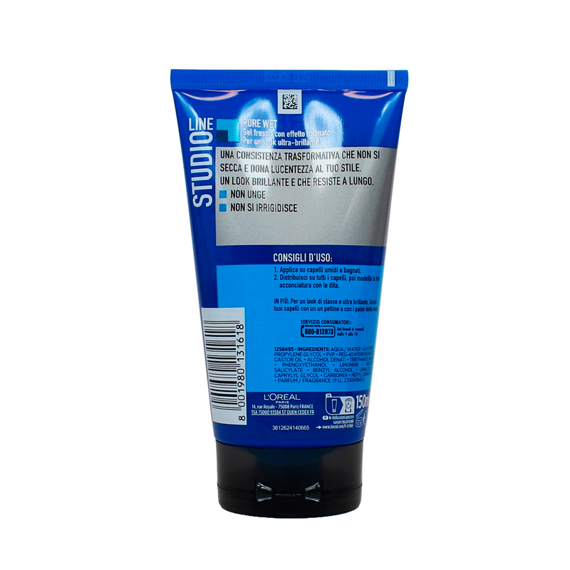 STUDIO LINE GEL PURE WET EFFETTO BAGNATO 150 ML - Meloni Store