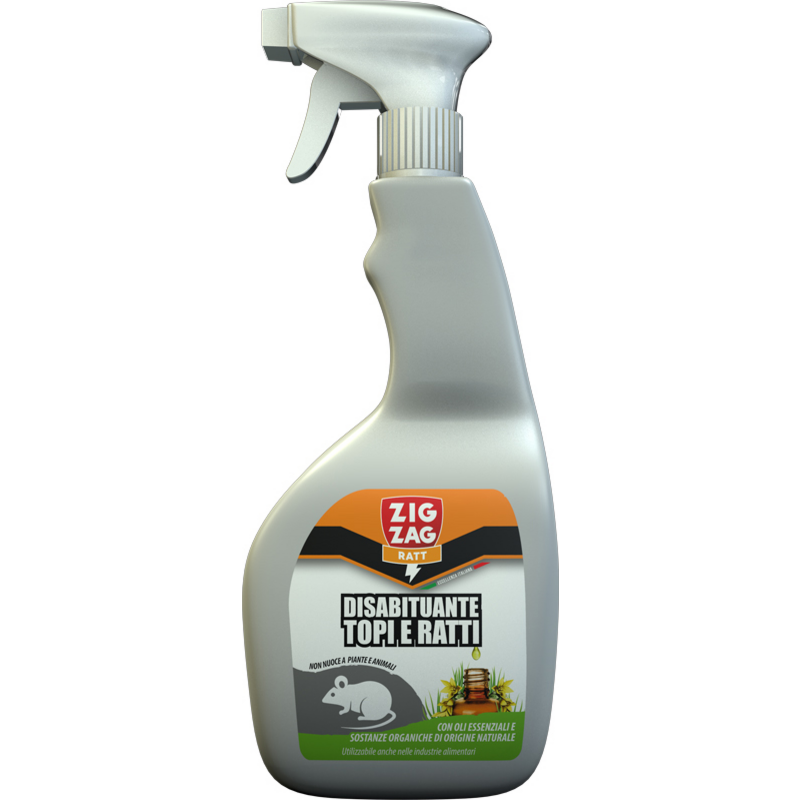 ZIG ZAG RATT DISABITUANTE TOPI E RATTI TRIGGER 750 ML - Meloni Store