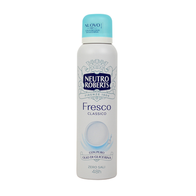 NEUTRO ROBERTS DEODORANTE FRESCO CLASSICO SPRAY 150 ML - Meloni Store