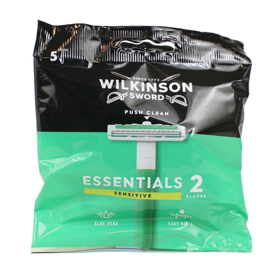 WILKINSON RASOIO EXTRA ESSENTIAL 2 SENSITIVE 5 PEZZI - Meloni Store