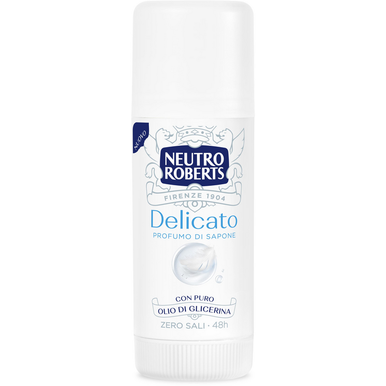 NEUTRO ROBERTS DEODORANTE DELICATO PROFUMO DI SAPONE STICK 40 ML ...