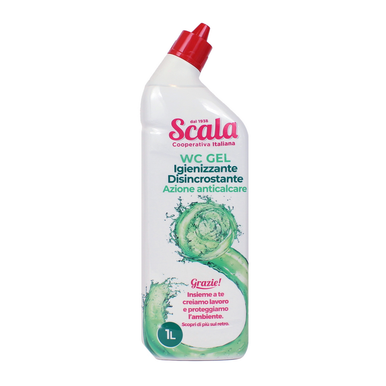 SCALA WC GEL IGIENIZZANTE DISINCROSTANTE 1 LT - Meloni Store