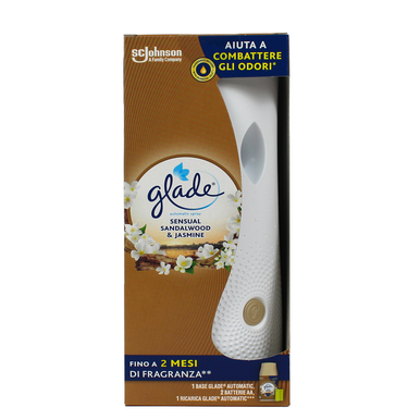GLADE AUTOMATIC SPRAY BASE + RICARICA SENSUAL SANDALWOOD & JASMINE (2 ...