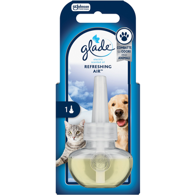 GLADE PET ELECTRIC OIL RICARICA REFRESHING AIR 20 ML - Meloni Store