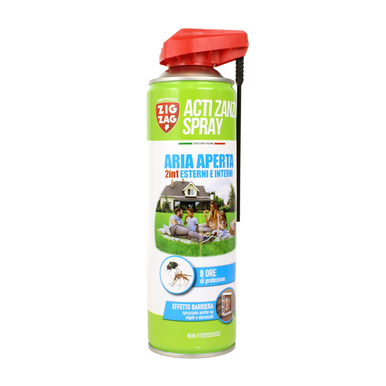 ZIG ZAG INSETTICIDA ARIA APERTA 2in1 INTERNI ED ESTERNI 500 ML - Meloni ...
