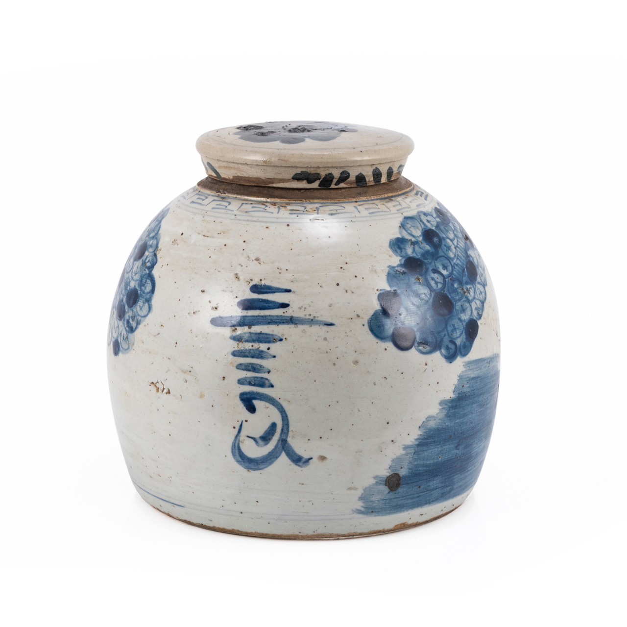 Vintage Ming Jar Enchanted Children Motif - 2 Sizes - Legend Accents