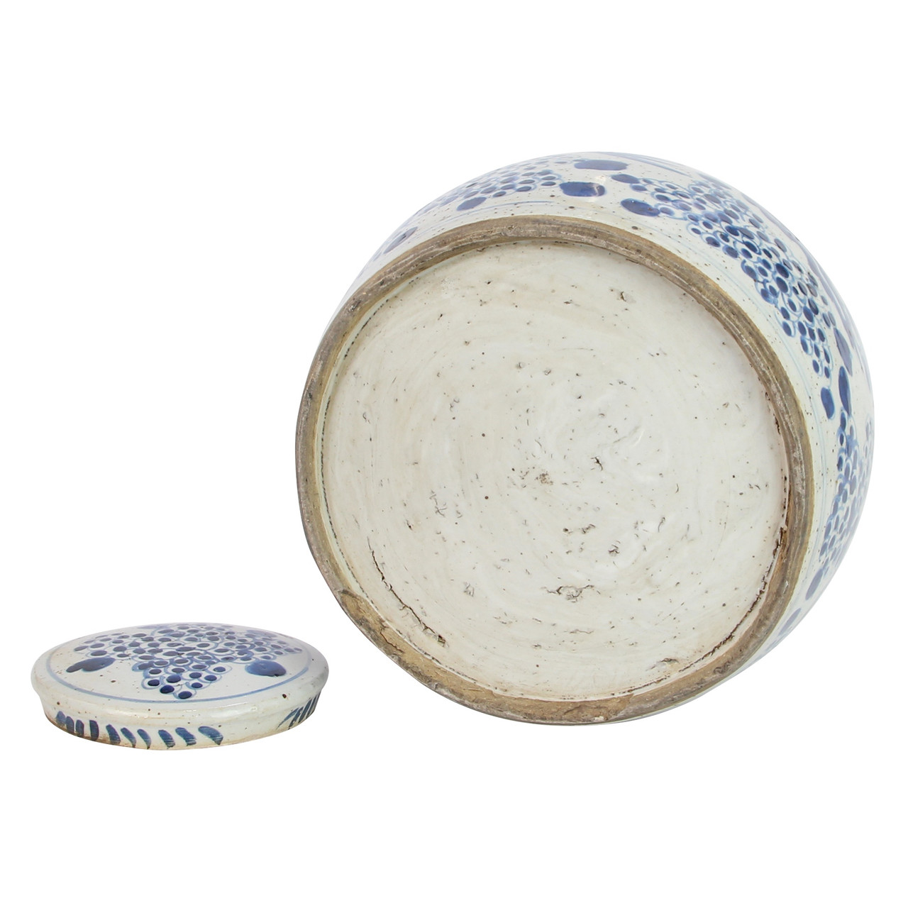 Vintage Ming Jar Phoenix Motif - 2 Sizes - Legend Accents