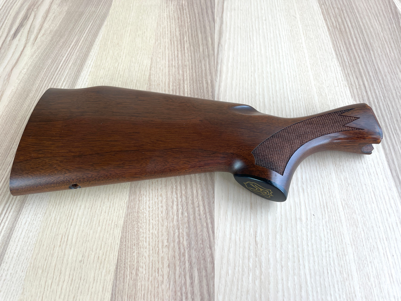 REMINGTON 1187 - STOCK: DEER MC VEND/LASER CHECKERING - GUN REPAIR CENTER