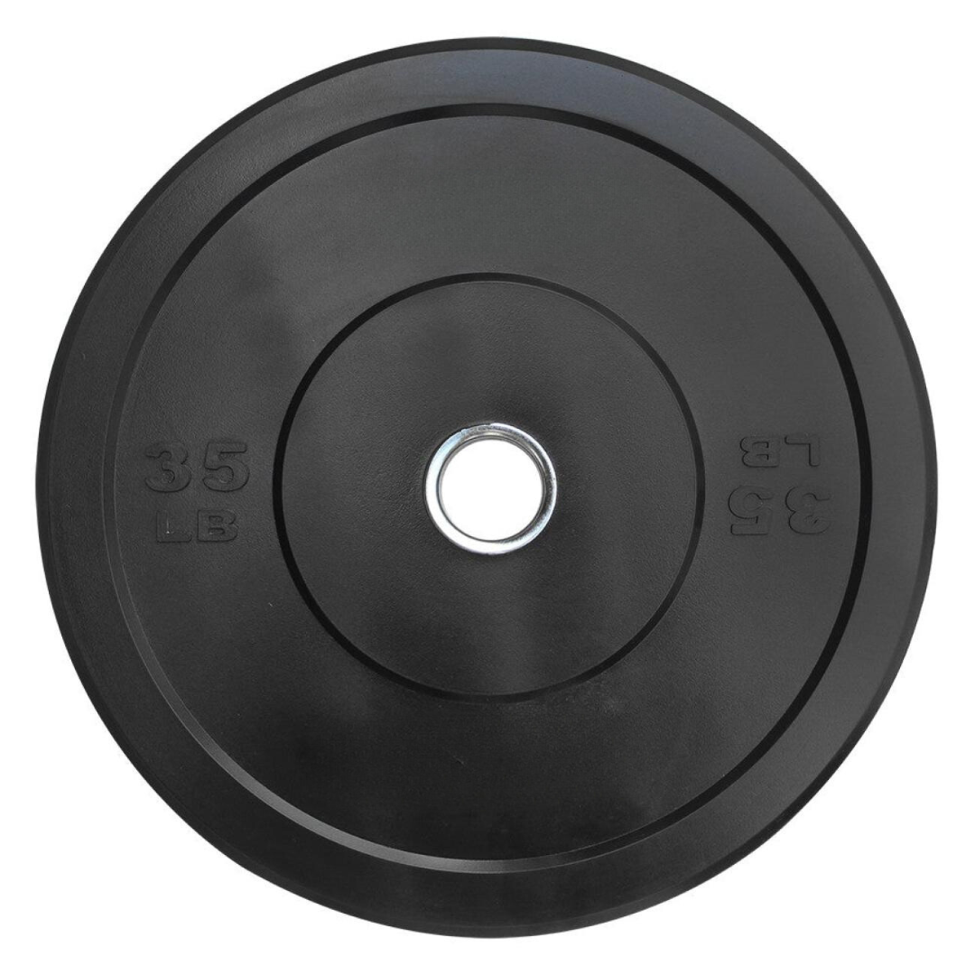 35LB Black Bumper Plate