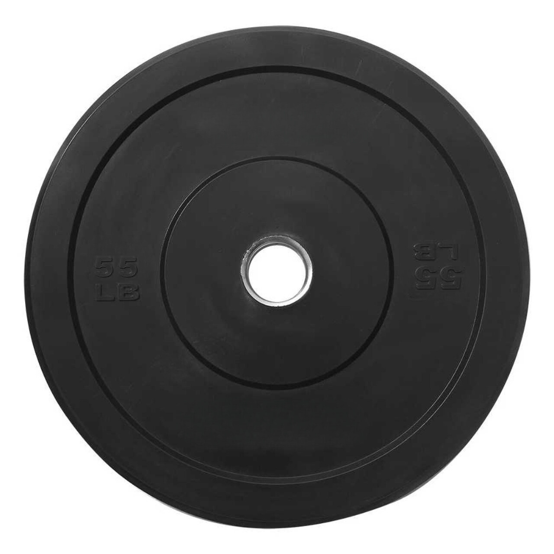 55LB Black Bumper Plate