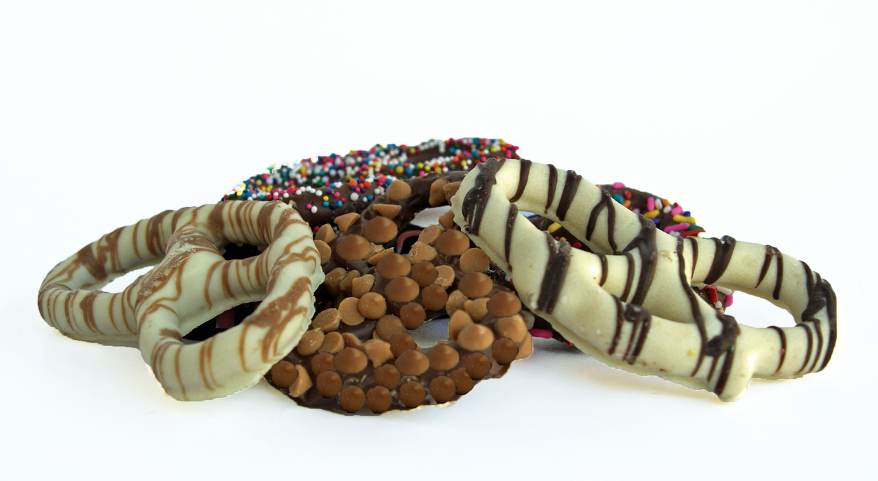 12 Piece Gourmet Chocolate Pretzel Gift Box