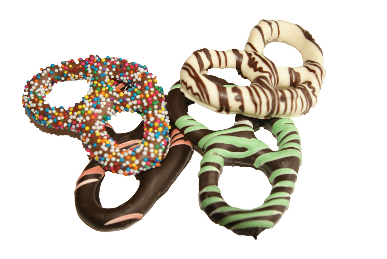 12 Piece Gourmet Chocolate Pretzel Gift Box