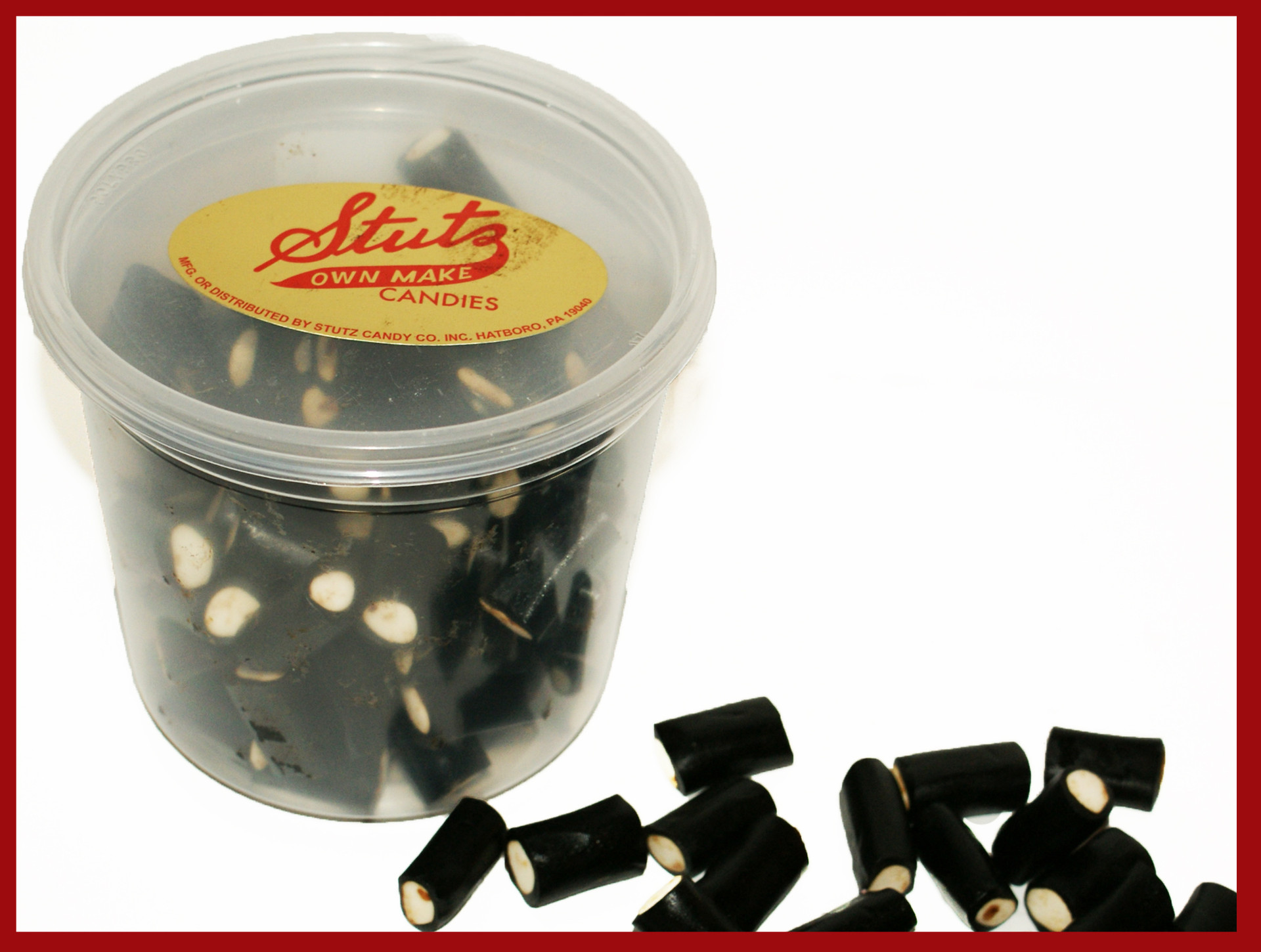 Licorice Cream Rock - Stutz Candy Company