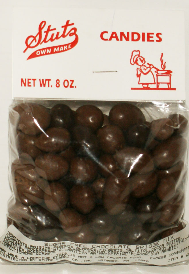 No Sugar Added Chocolate Bridge Mix - Stutz Candy Company, Inc.