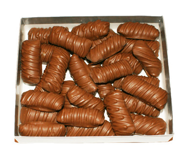 8 oz. Chocolate Peanut Butter Bolsters: Milk Chocolate