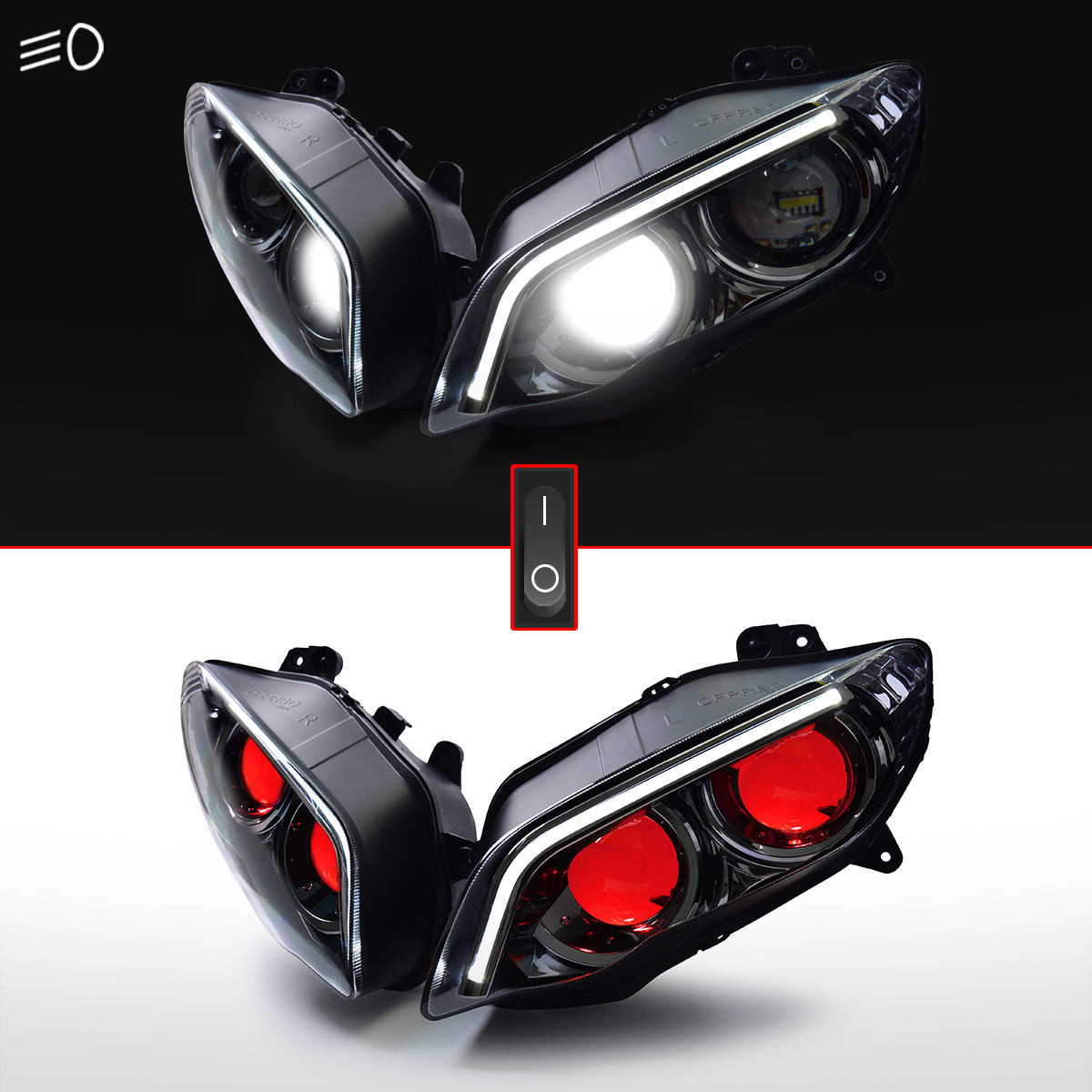 Yamaha R1 LED headlight 2004 2005 2006