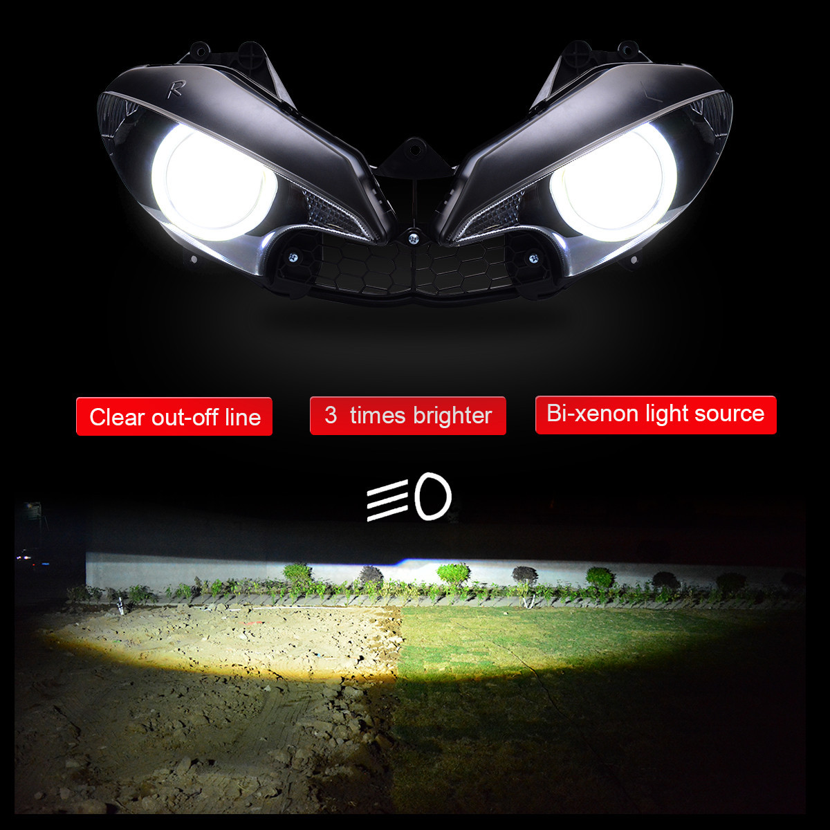 Yamaha R6 Headlight 2003 2004 2005